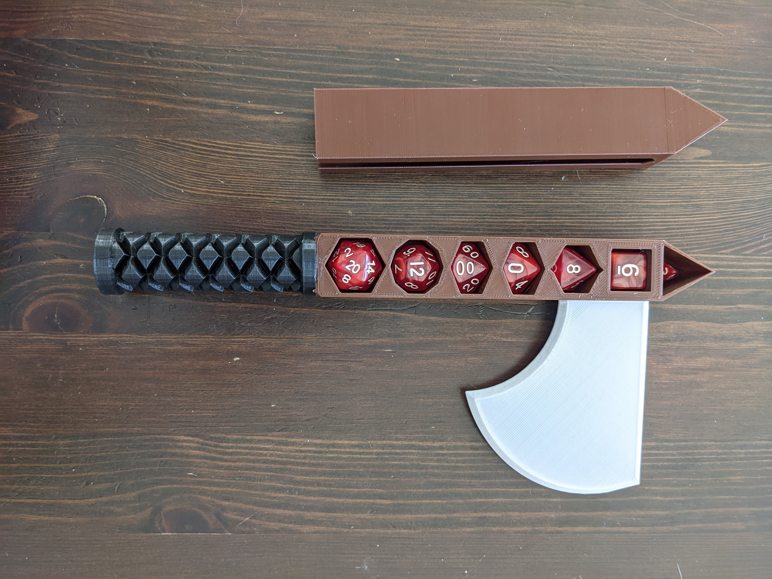 DND Dice Holding Axe D&D Dice Storage Dungeons and Dragons - Etsy UK