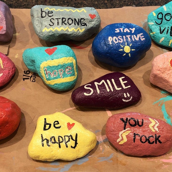 Painted Rocks - Etsy