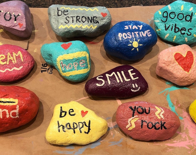 Custom Painted Rocks - Etsy