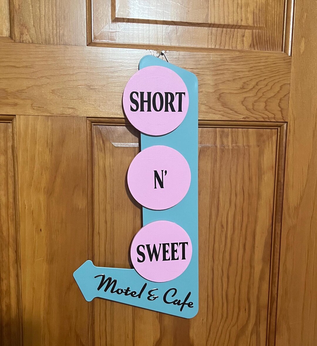 Short N’ Sweet Retro Sign (sabrina Carpenter Coachella 2024 Inspired ...