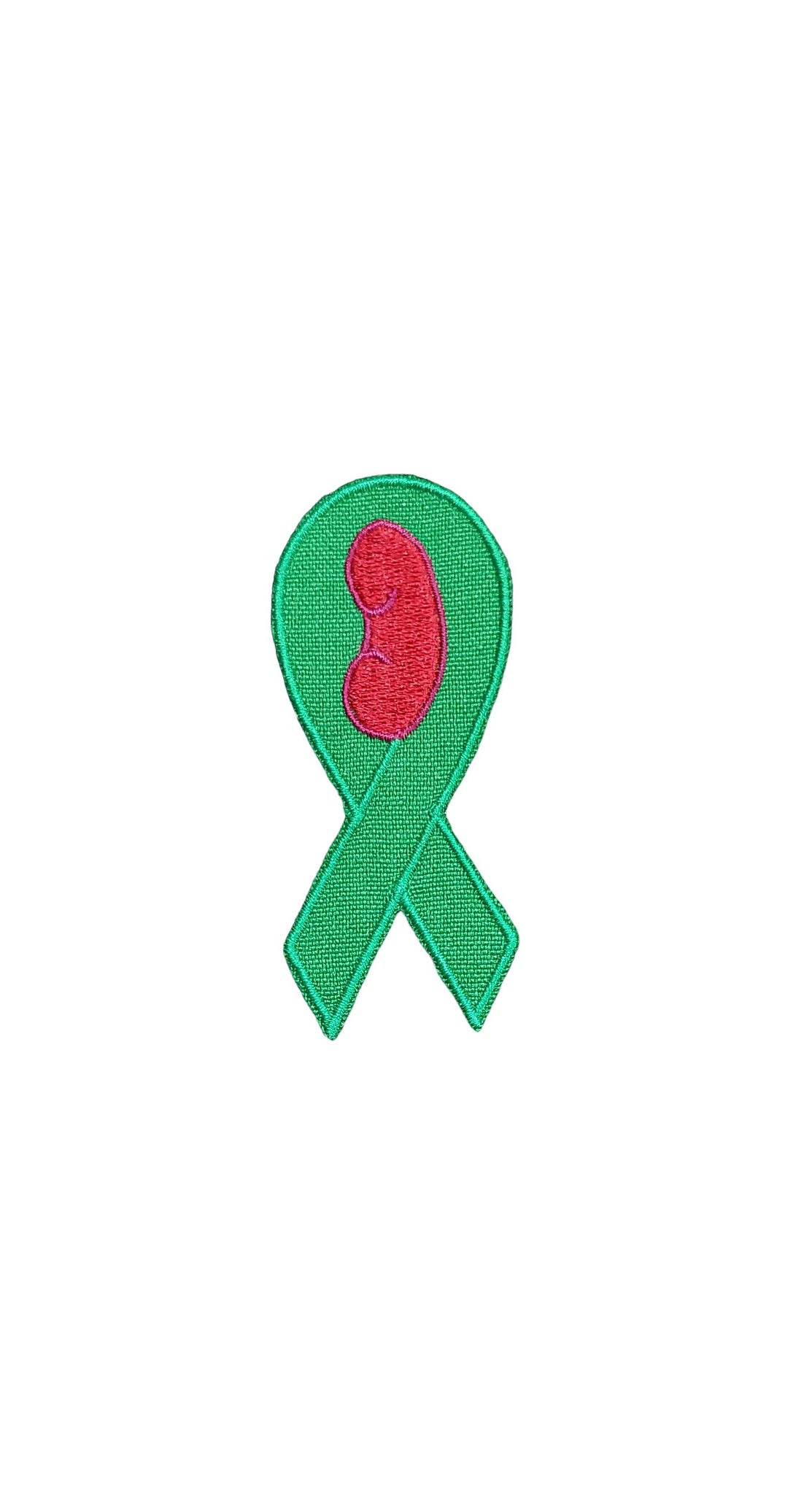 Kidney Disease Awareness Ribbon Iron on Patch Dialysis Kidney ...