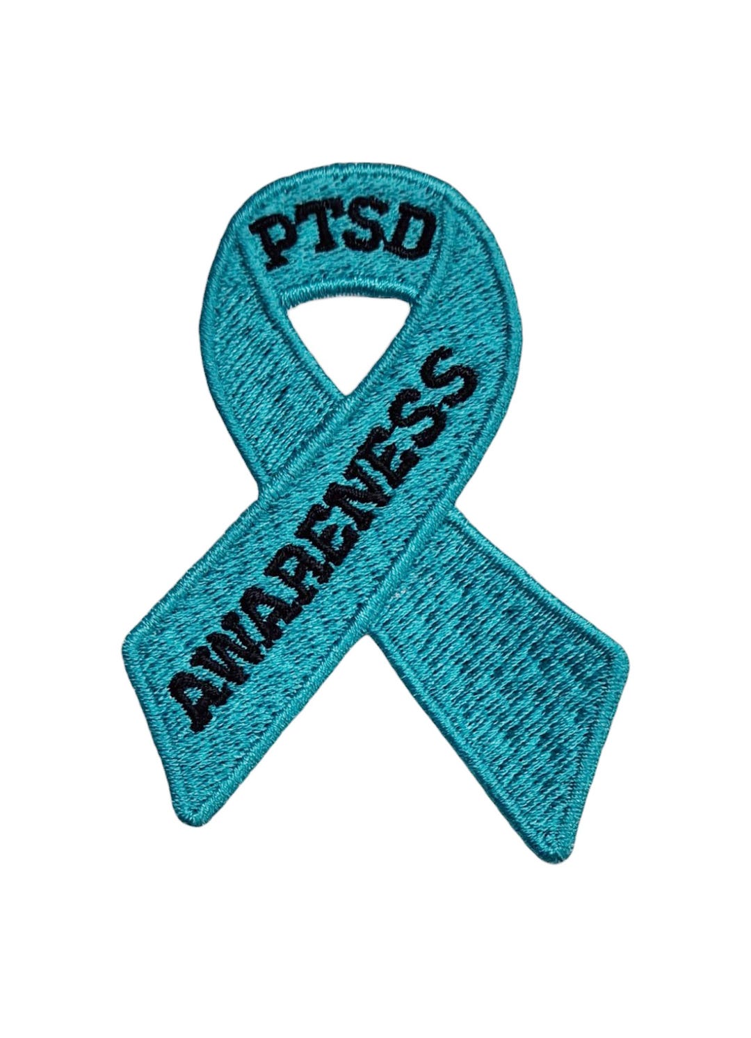 PTSD, Panic/anxiety Disorder, Awareness Ribbon Embroidered Iron on ...