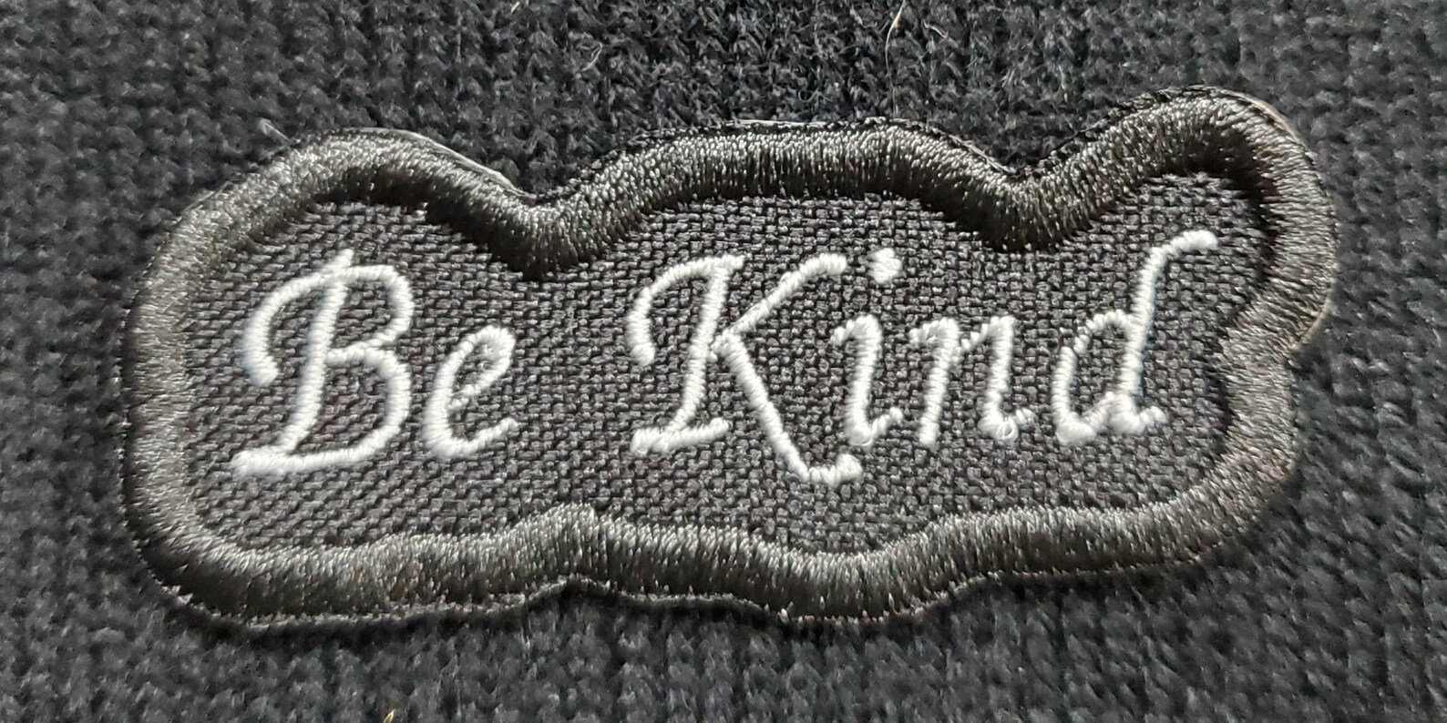Be Kind Embroidered Applique Iron on Patch 2.5 X 1 - Etsy