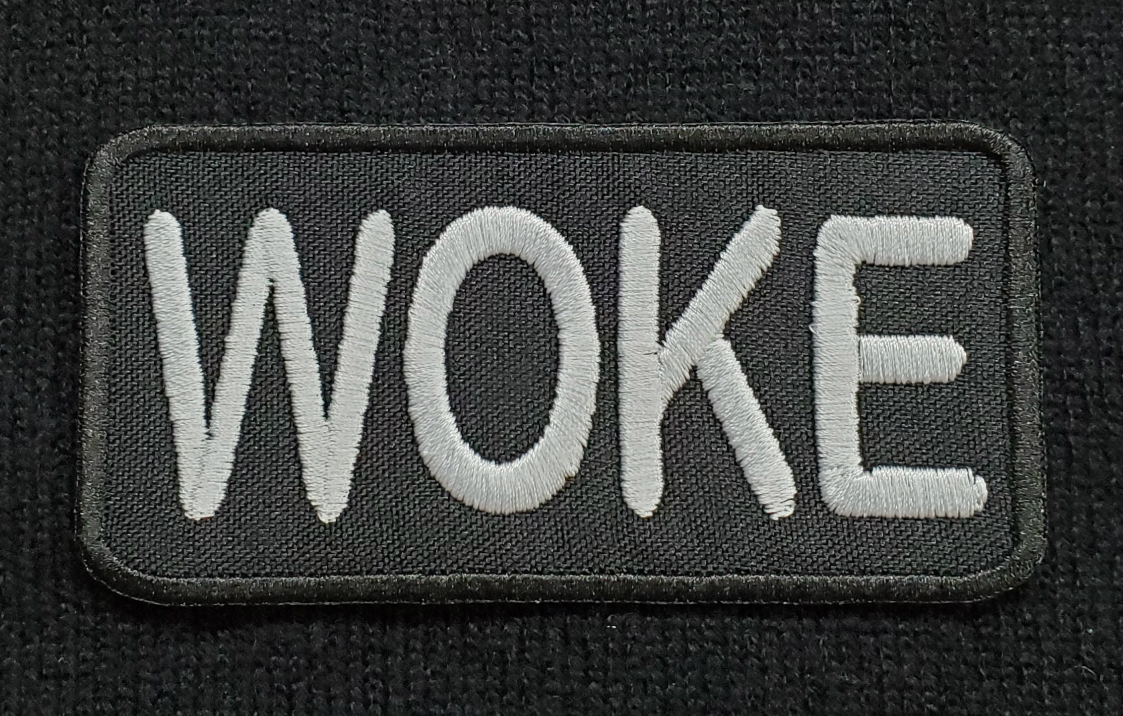 Black Lives Matter WOKE Embroidered Iron on Patch 3.9 X - Etsy
