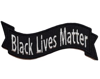 Black Lives Matter BLM Embroidered Iron-on Patch 2.2 X | Etsy