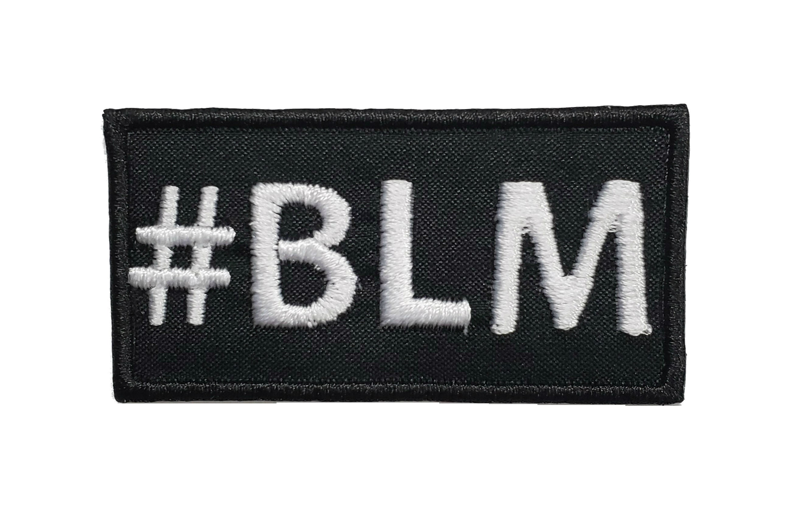 Black Lives Matter BLM Embroidered Iron-on Patch 2.2 X - Etsy