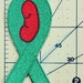 Kidney Disease Awareness Ribbon Iron on Patch Dialysis Kidney - Etsy