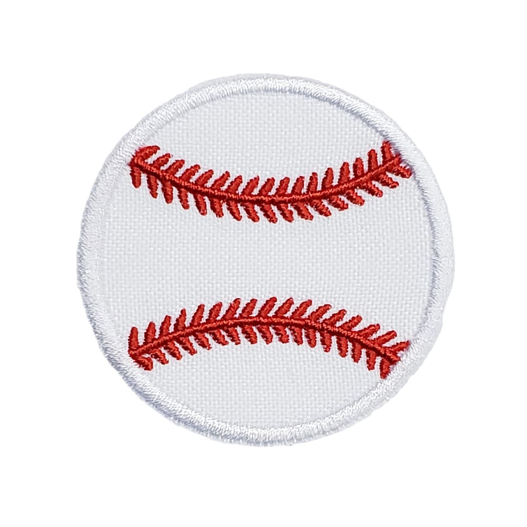 Baseball 2" Embroidered Applique Iron/sew on Patch Sports Play by Play ...