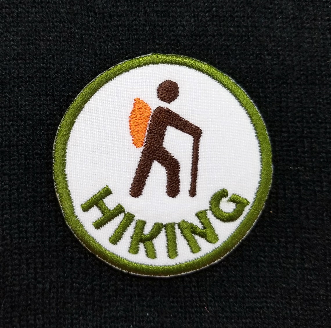 Hiking Merit Badge Embroidered Iron on Patch 2.4 - Etsy