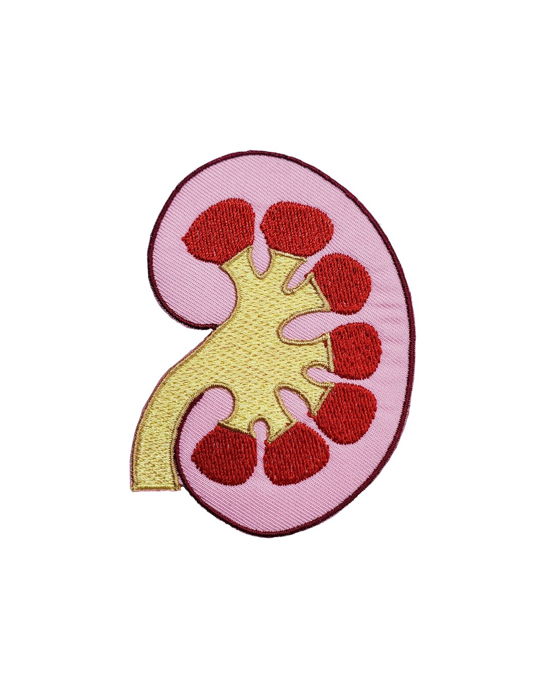 Right Kidney Embroidered Iron on Sew on Patch 2.3" X 3.25" - Etsy