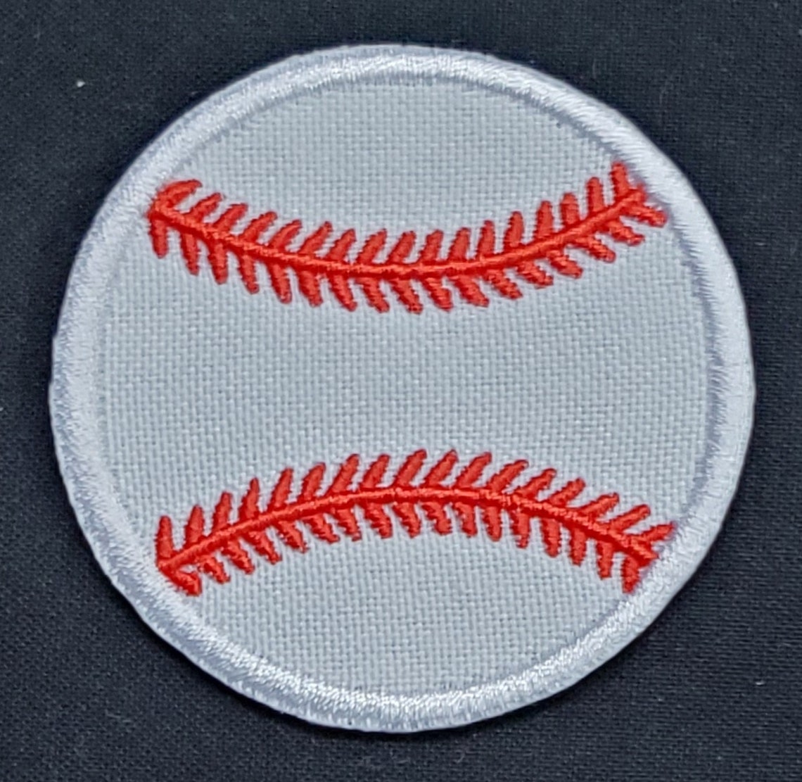 Baseball Embroidered Patch - 2" Iron/sew on Applique - Etsy