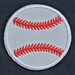 Baseball 2" Embroidered Applique Iron/sew on Patch Sports Play by Play ...