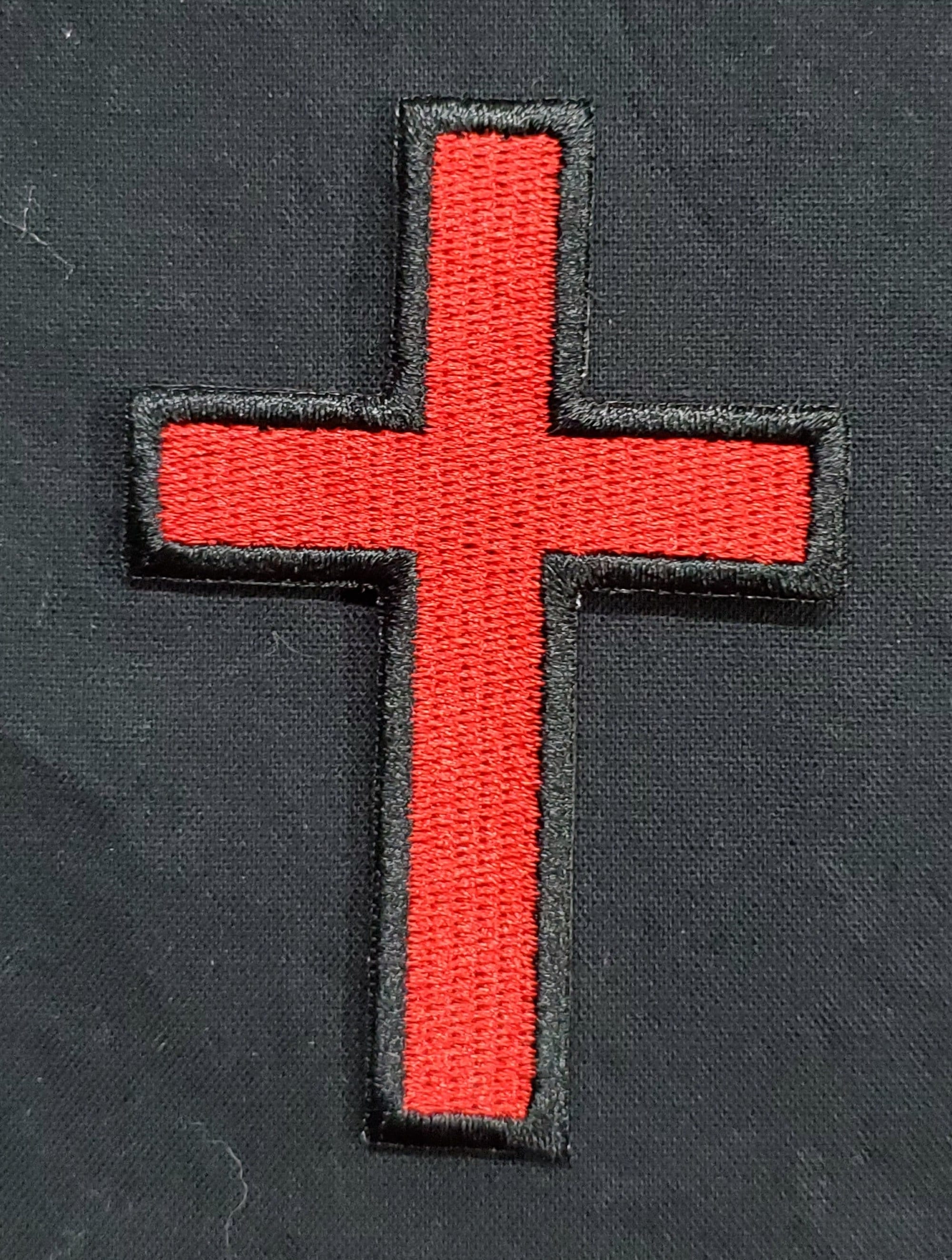 Christian Cross Fully Embroidered Iron on or Sew on Patch - Etsy