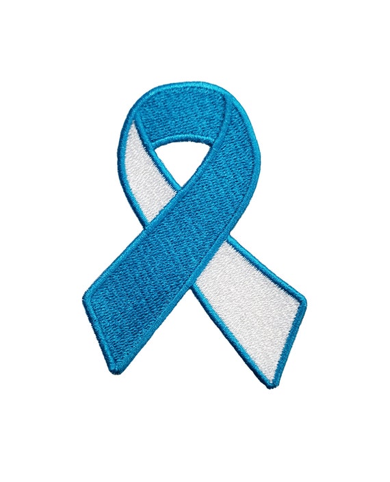 Cervical Cancer Awareness Ribbon 100% Embroidered Iron on - Etsy UK