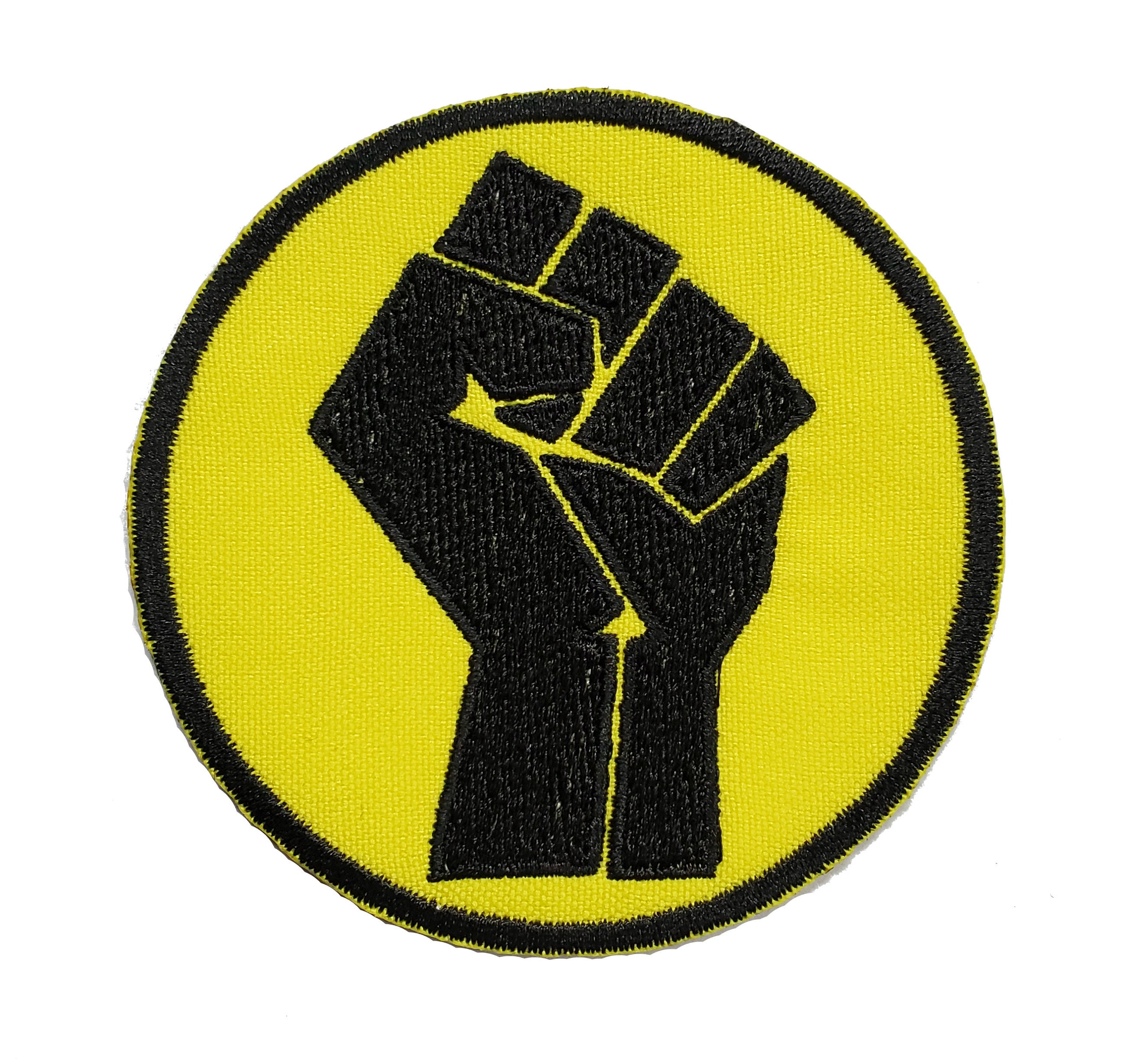 Black Power Fist Embroidered Iron-on Patch 3 Black Lives | Etsy