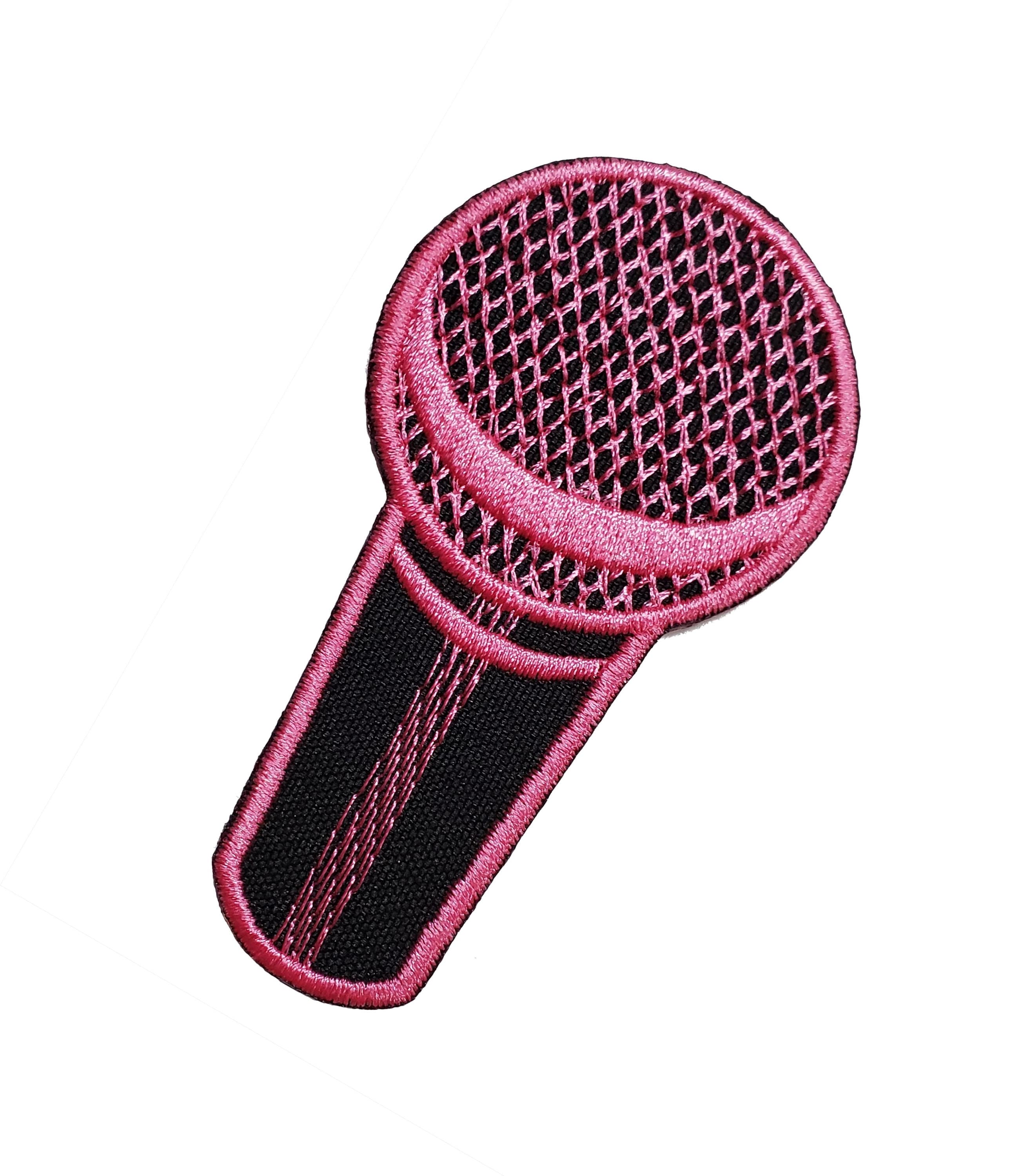 Pink Microphone Clip Art