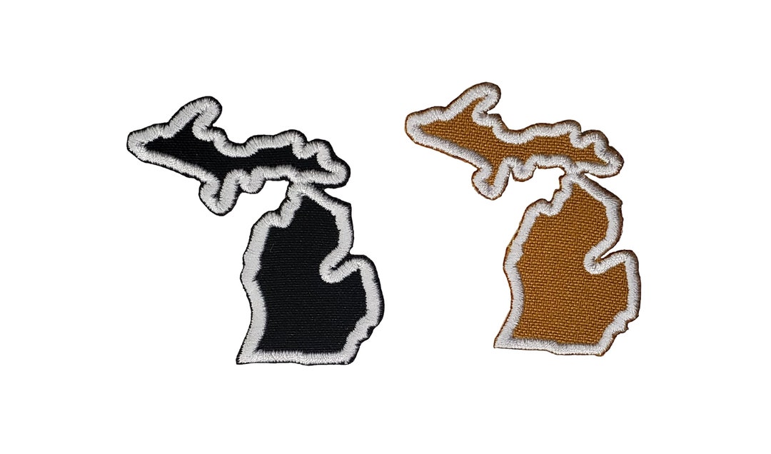 Michigan State Embroidered Patch - Iron On/sew on (2.25") - Etsy