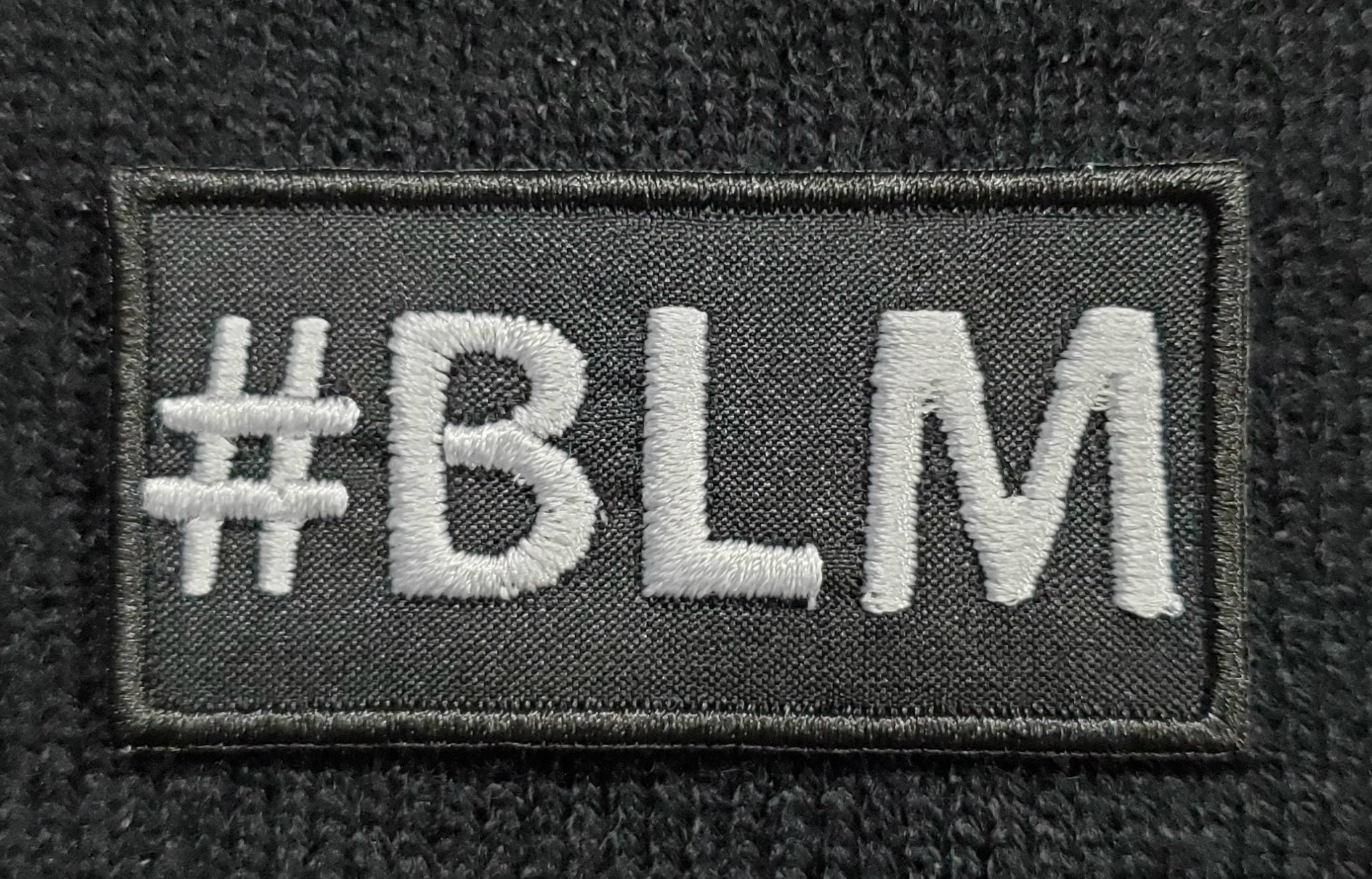 Black Lives Matter BLM Embroidered Iron-on Patch 2.2 X - Etsy