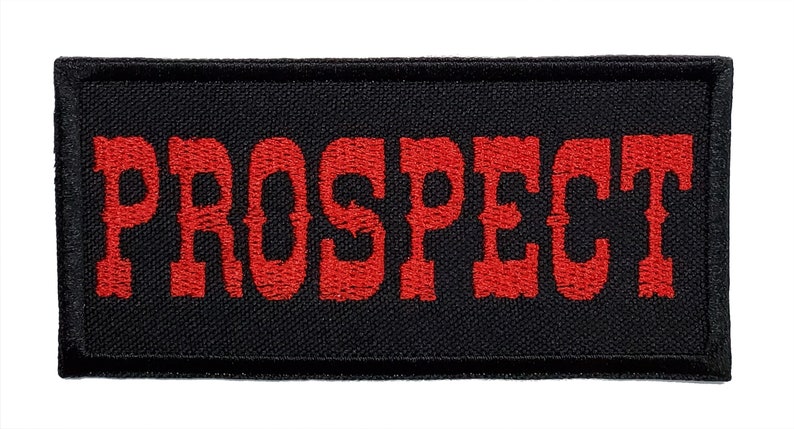 Prospect Embroidered/applique Iron on Patch 4.1 X - Etsy