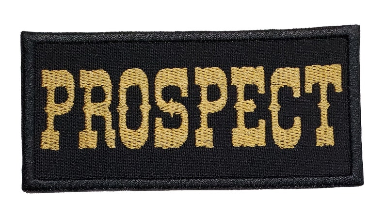 Prospect Embroidered/applique Iron on Patch 4.1 X - Etsy