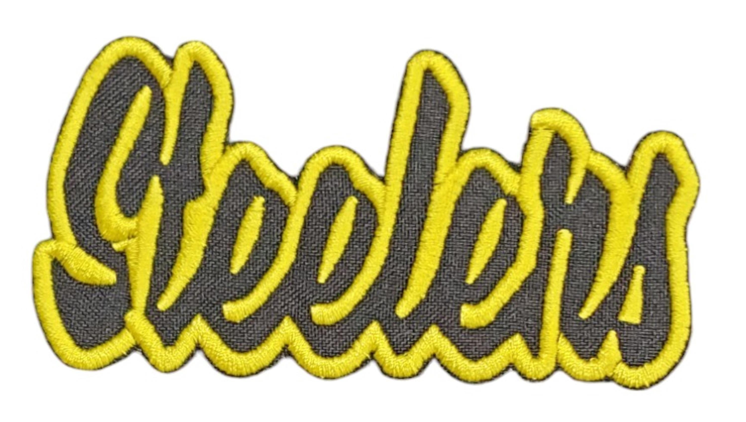 Steelers Text Embroidered Applique Iron on Patch Various Sizes Team ...