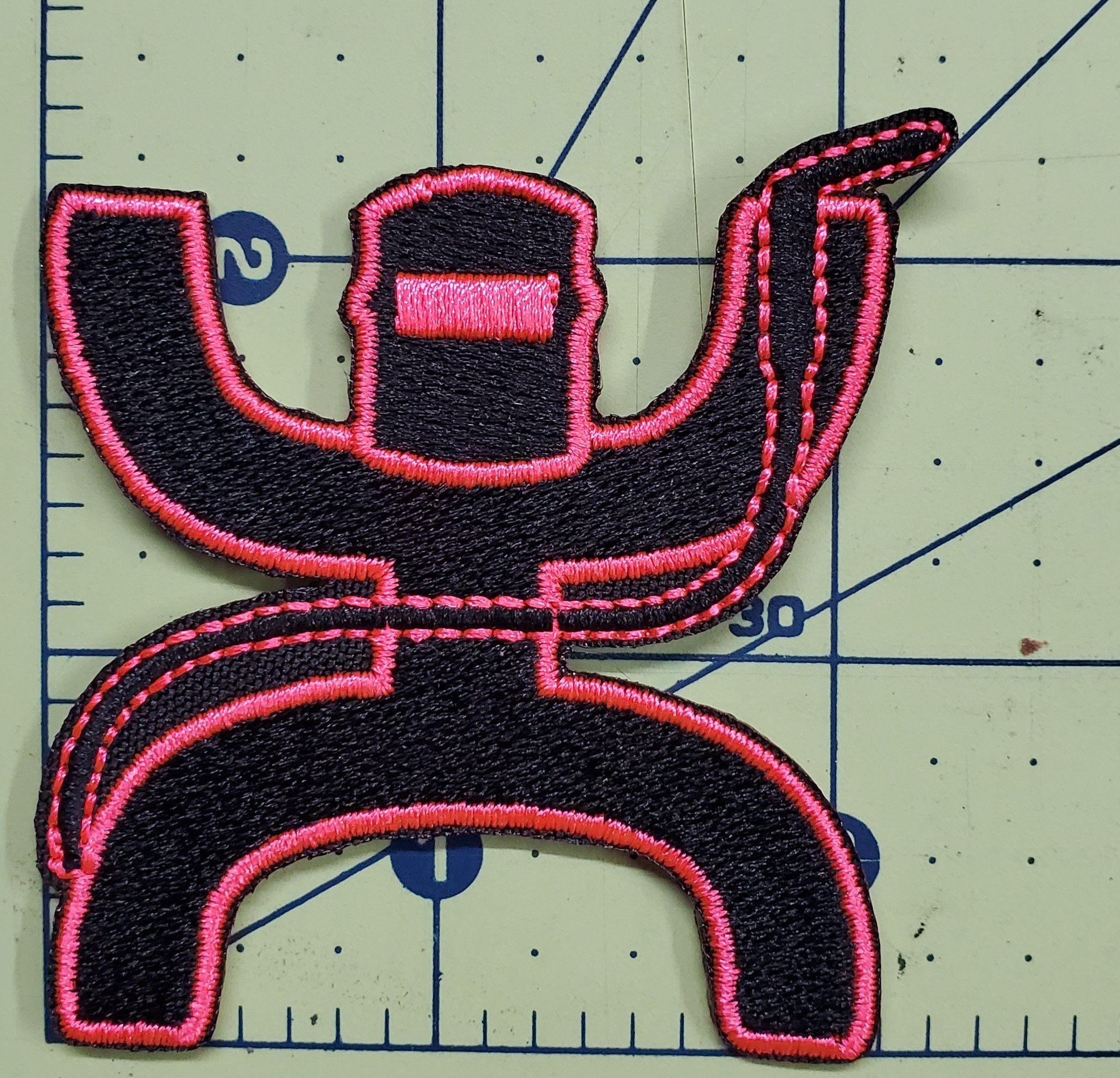 Welder Mask Applique Embroidery Designs