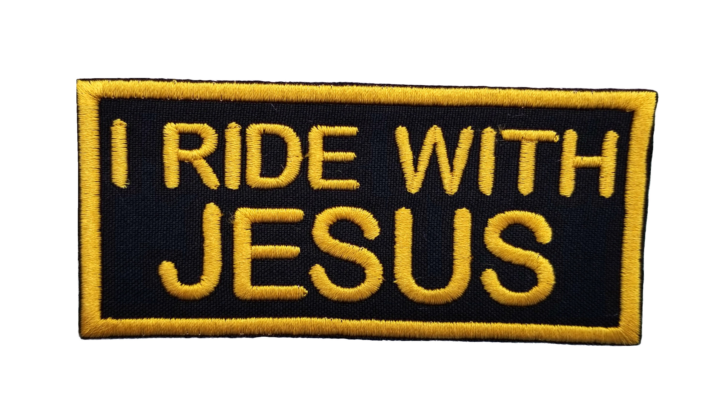 Christian New MC Motorcycle Biker I Ride With Jesus | Etsy