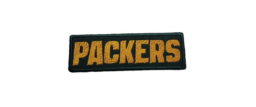 Packers Text Embroidered Applique Iron or Sew on Patch 4" X 1.3 - Etsy