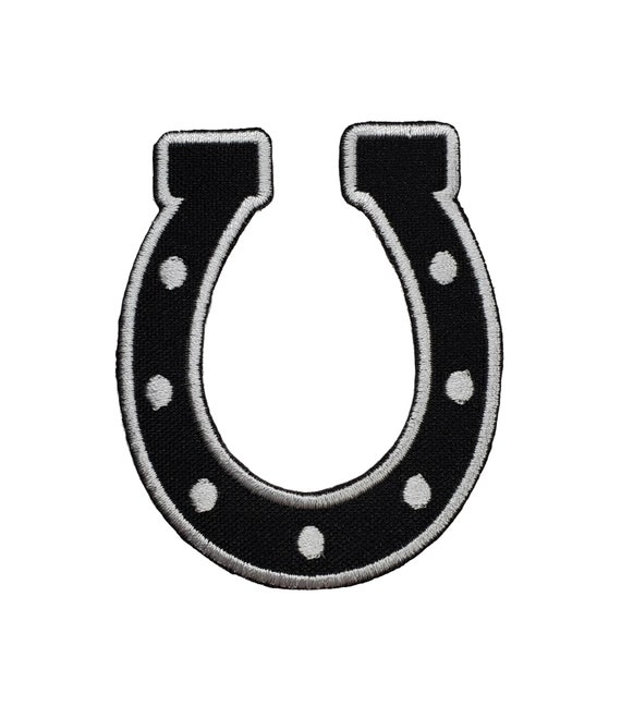 Horseshoe Embroidered Iron on Patch 2.5 X 3 Good - Etsy