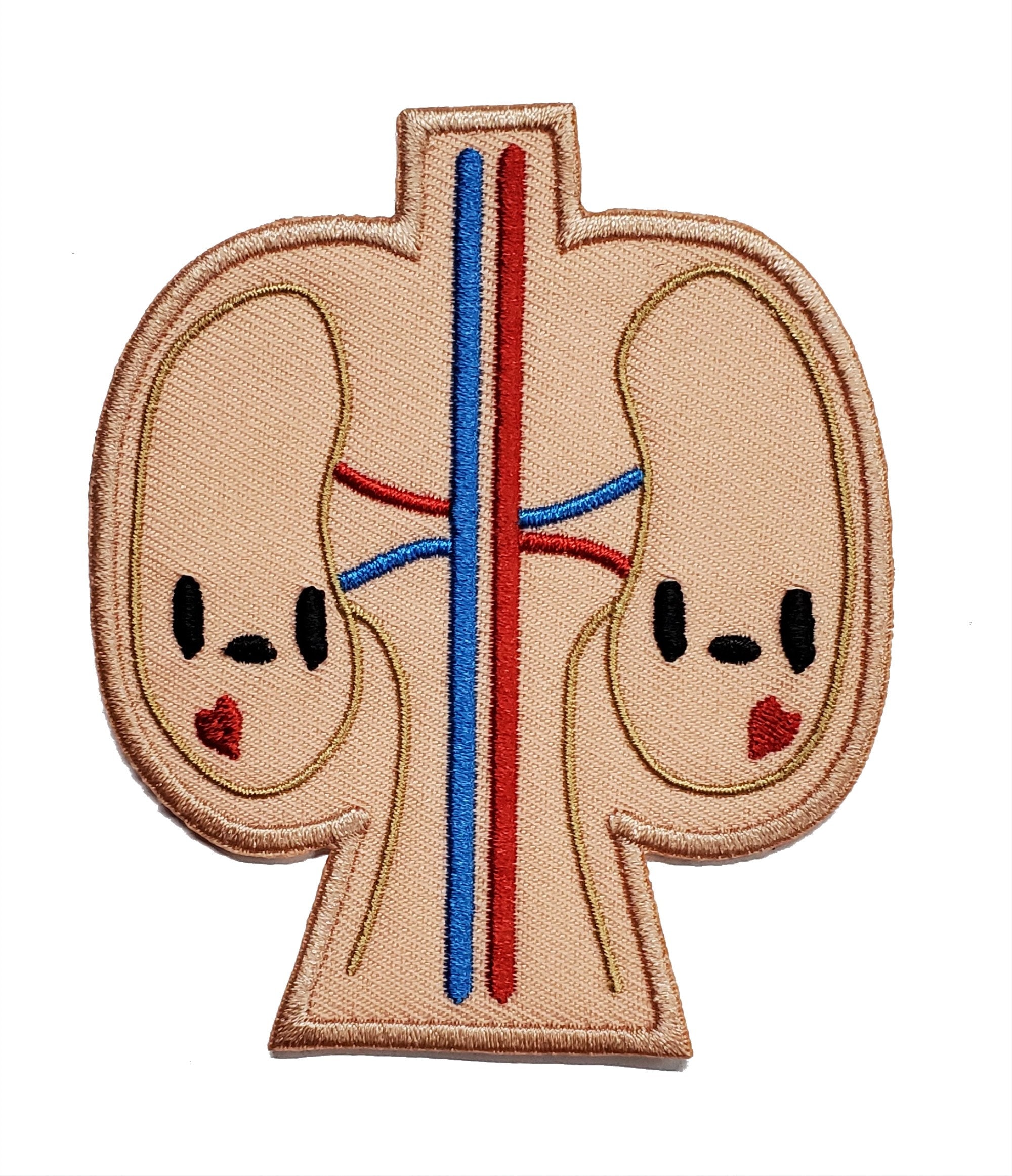 Kidneys Embroidered Iron on Patch 3 X 3.5 Nurse - Etsy UK