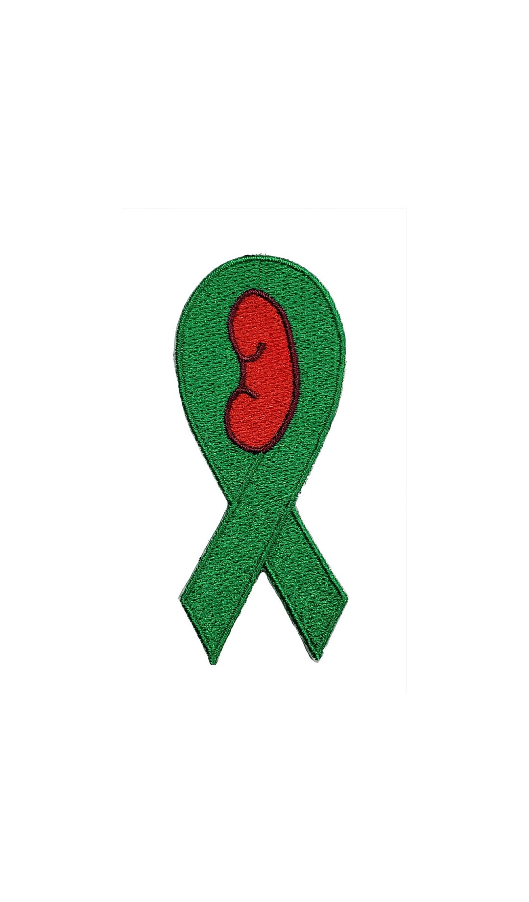 Kidney Disease Awareness Ribbon Iron on Patch Dialysis Kidney ...