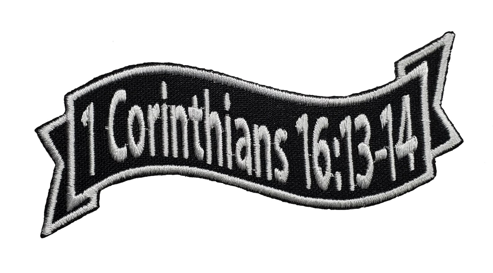 Bible Verse Patch 1 Corinthians 16:13-14 Embroidered Applique | Etsy