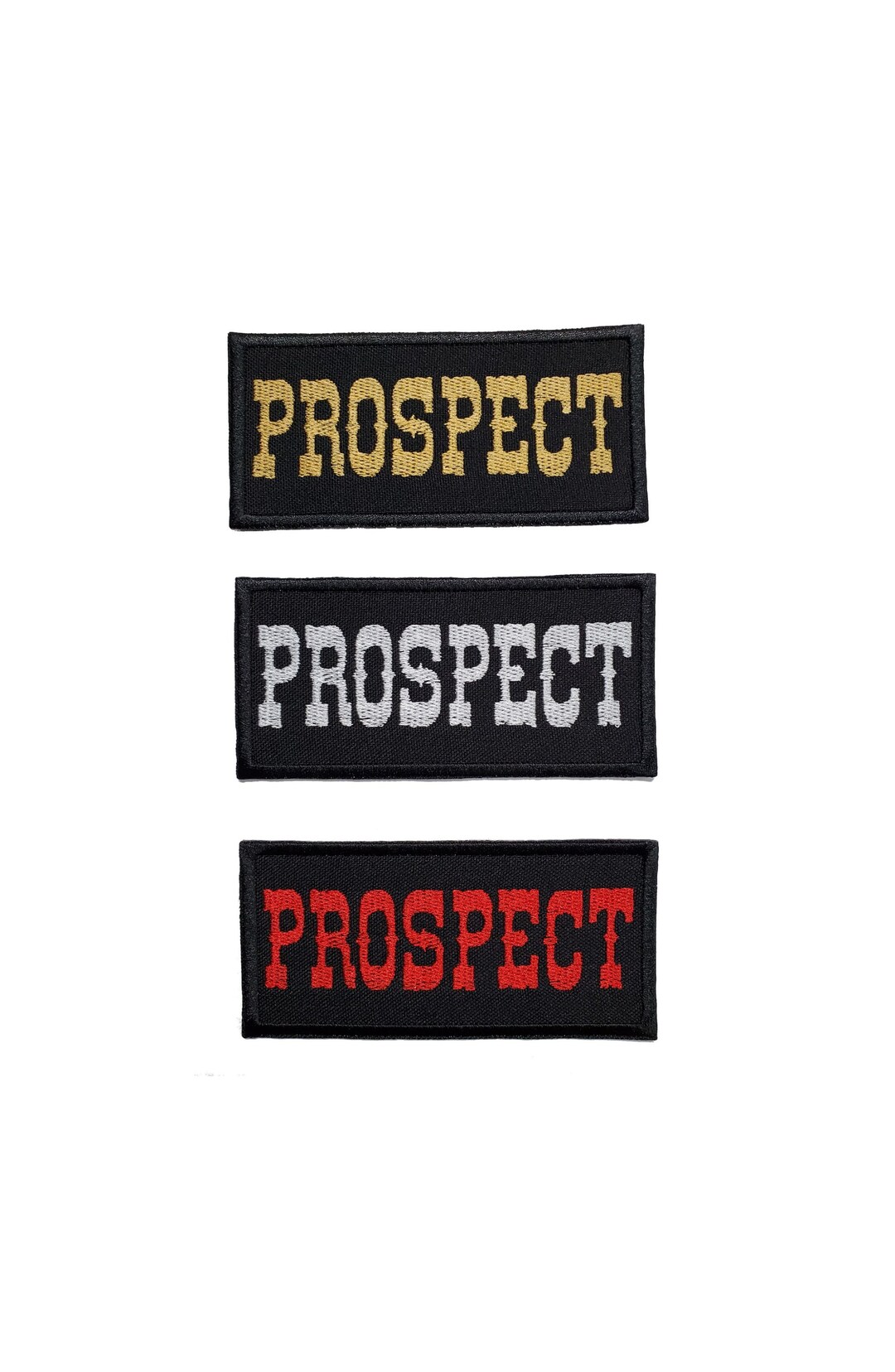 Prospect Embroidered/applique Iron on Patch 4.1" X 2" Grunge Funny New ...