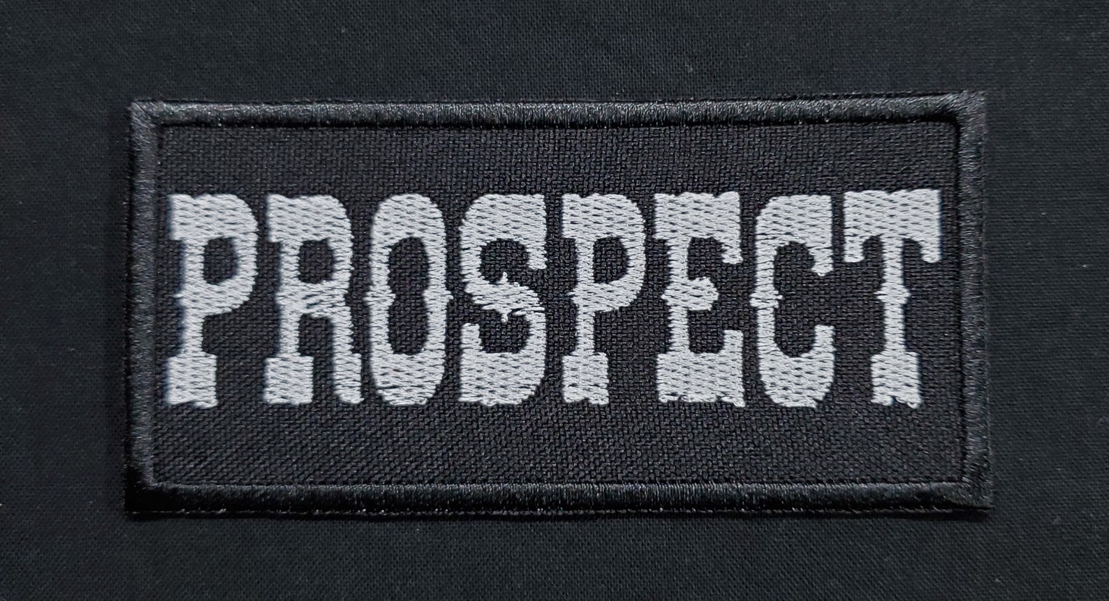 Prospect Embroidered/applique Iron on Patch 4.1" X 2" Grunge Funny New ...