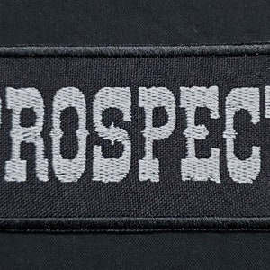 Prospect Embroidered/applique Iron on Patch 4.1" X 2" Grunge Funny New ...