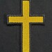 Christian Cross Fully Embroidered Iron on or Sew on Patch 3" X 2" Jesus ...
