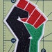 Black Power Fist Embroidered Iron-on Patch 2.25" X 3.25" Black Lives ...