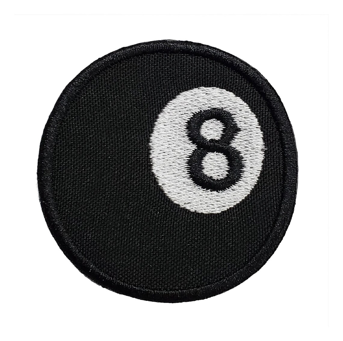 Eight Ball Embroidered Iron on Patch 2.1 Funny Humor - Etsy