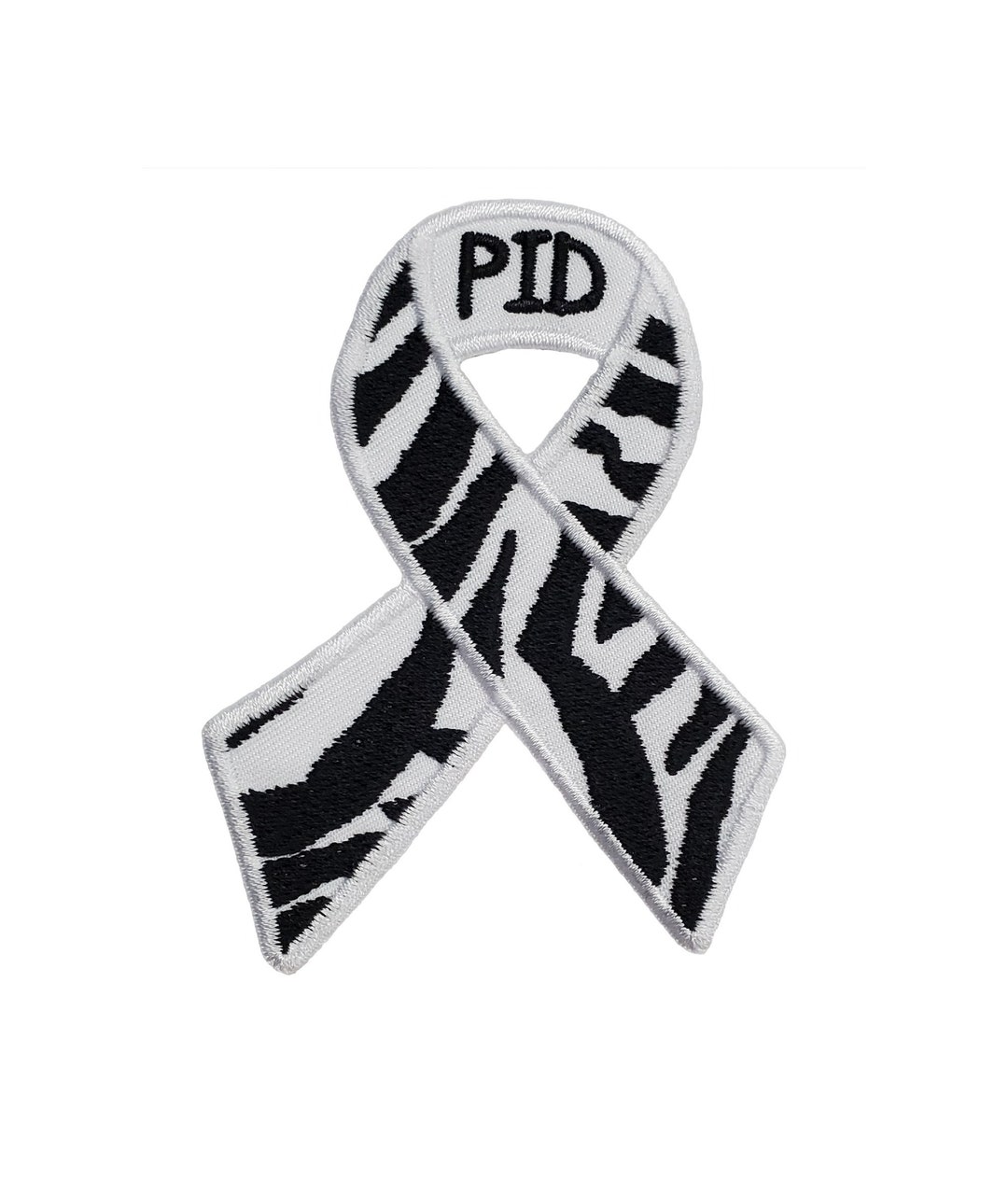 Primary Immune Deficiency PID Awareness Ribbon Embroidered Iron on ...