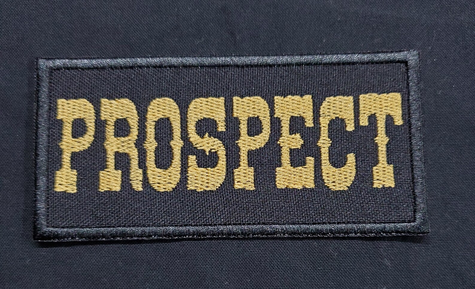 Prospect Embroidered/applique Iron on Patch 4.1" X 2" Grunge Funny New ...