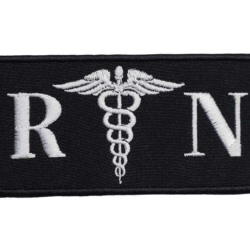 Sew on Patch Caduceus - Etsy
