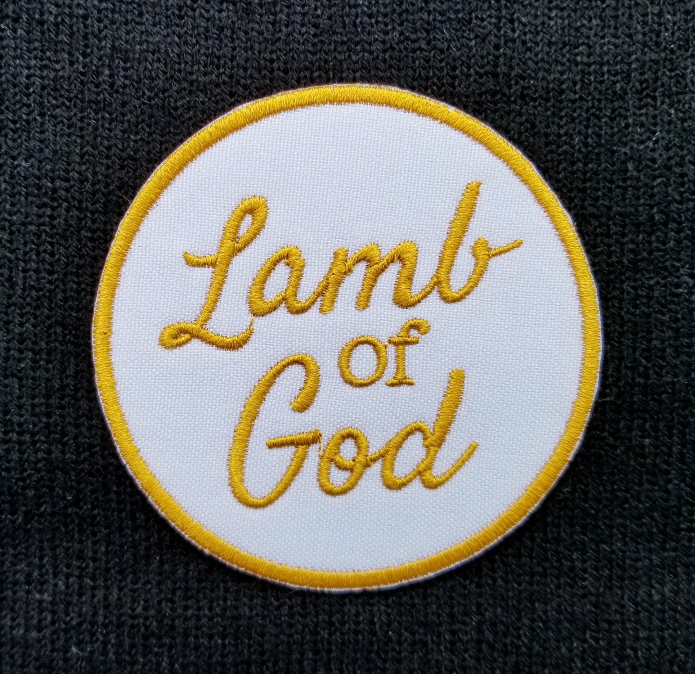 Christian New Lamb of God Embroidered/applique Iron on Patch - Etsy