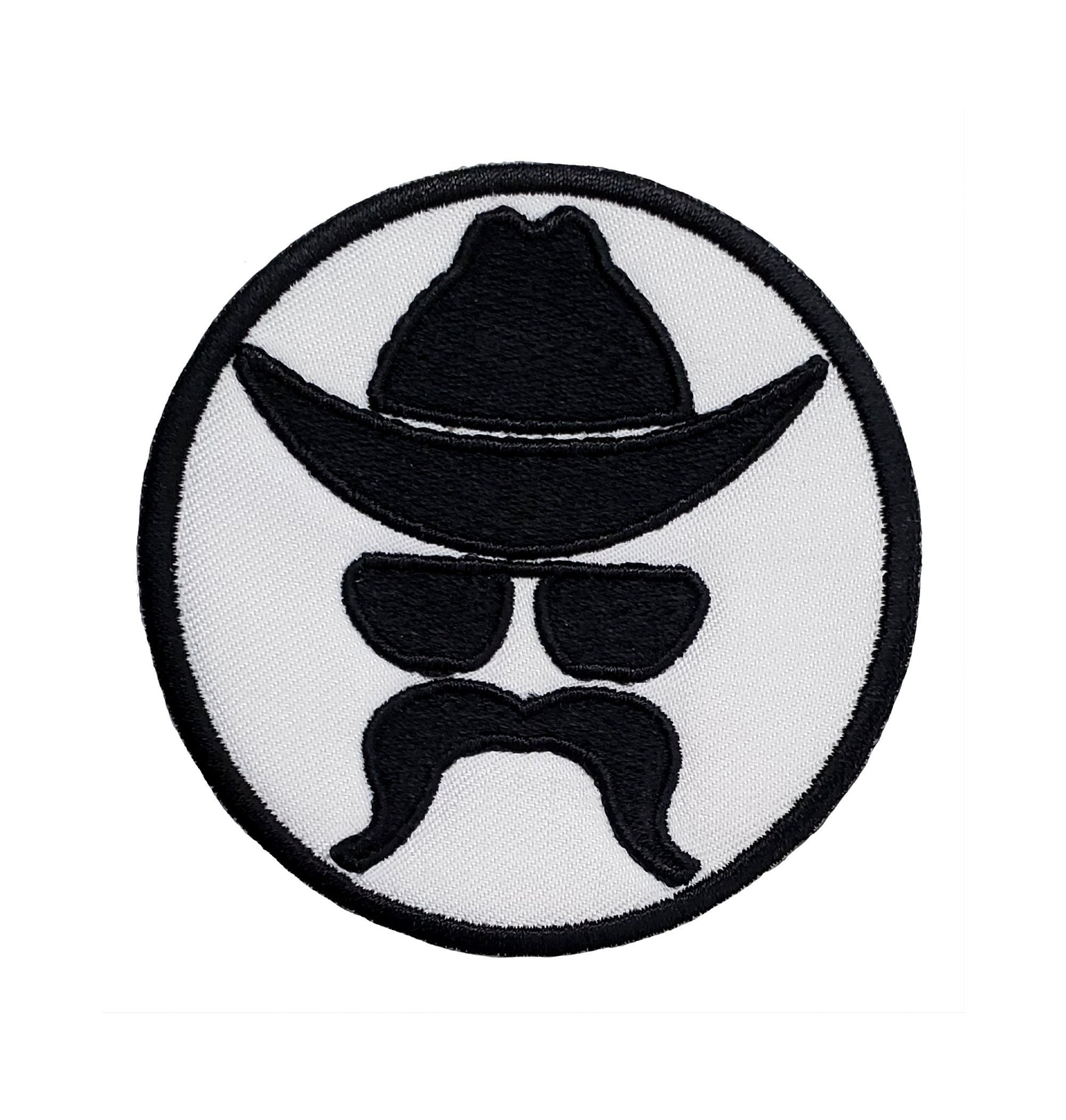 Cholo Mustache & Sunglasses Embroidered Iron on Patch (2.5") - Etsy