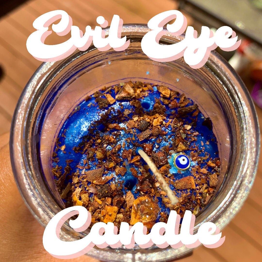 Evil Eye Candle | Nazar | Remove Jinxes | Goodbye Envious Energy ...