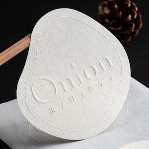 Embossed Sticker - Custom Gold Foil Seal, Blind Raised Embossing ...