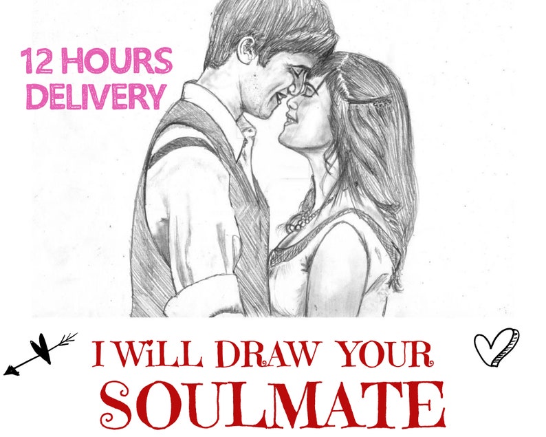 I Will Draw And Describe Your Soulmate Within 12 Hours Psychic Etsy