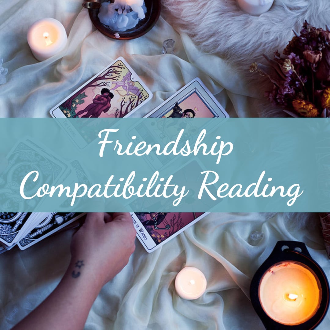 Friends Compatibility Reading, Best Friends Gift, BFF Gift, Reading ...