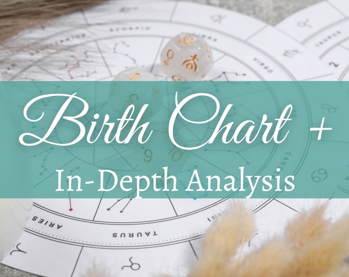 In Depth Video Natal Birth Chart, Astrology Video, Full Astrological Analysis, Video Recording ...