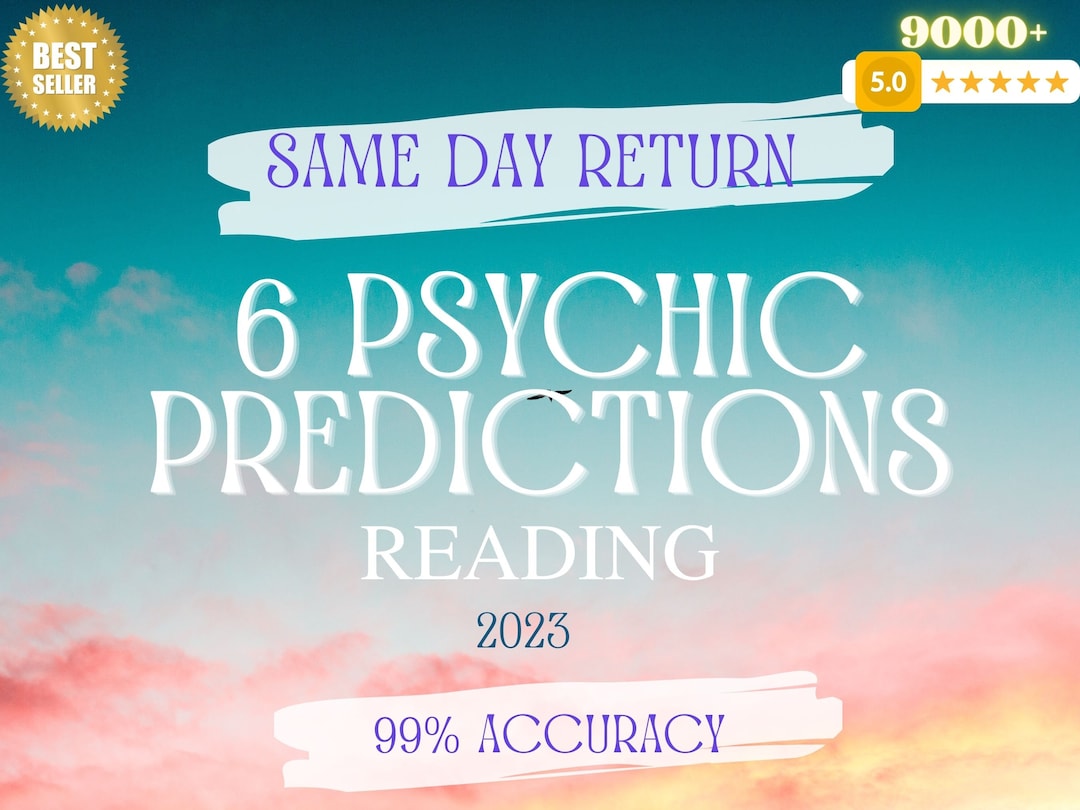 Psychic Predictions Reading, SAME DAY Predictions Reading, Clairvoyant ...