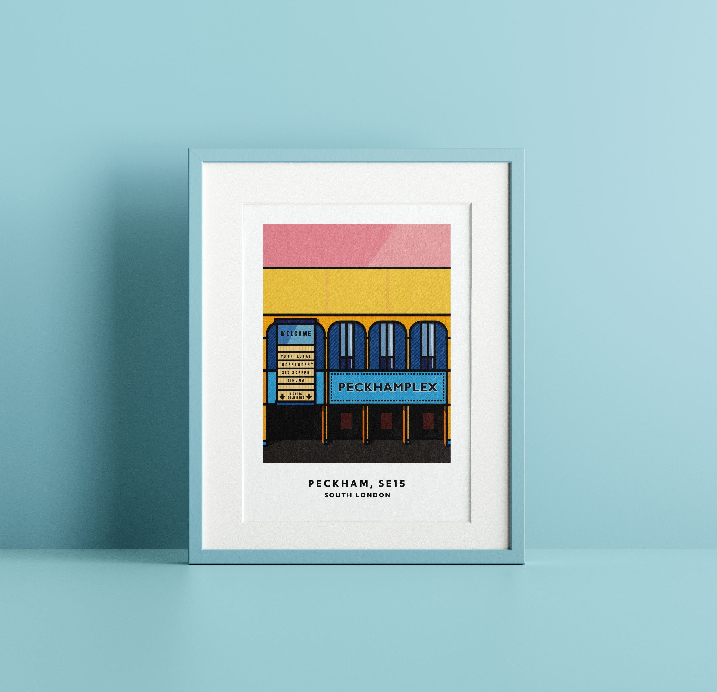 Peckham Plex Cinema Poster - London, SE15 - Etsy UK